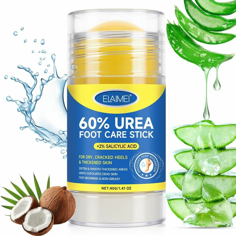 40 г крема для ног с салициловой кислотой и мочевиной, отшелушивающий и увлажняющий