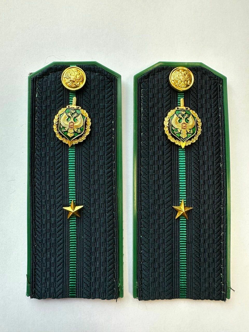 Погоны Пограничной службы ПС ФСБ в сборе на куртку Младший Лейтенант