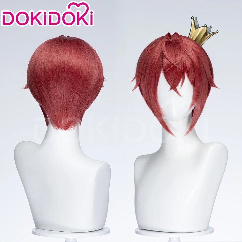 Косплей парик Riddle Lilia Ace Cater Trey Skully Floyd Deuce Vil Neige Ruggie из игры DokiDoki — фото 1