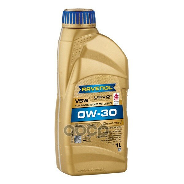 Моторное масло RAVENOL VSW SAE 0W-30 ( 1л) new Ravenol арт. 4014835842786
