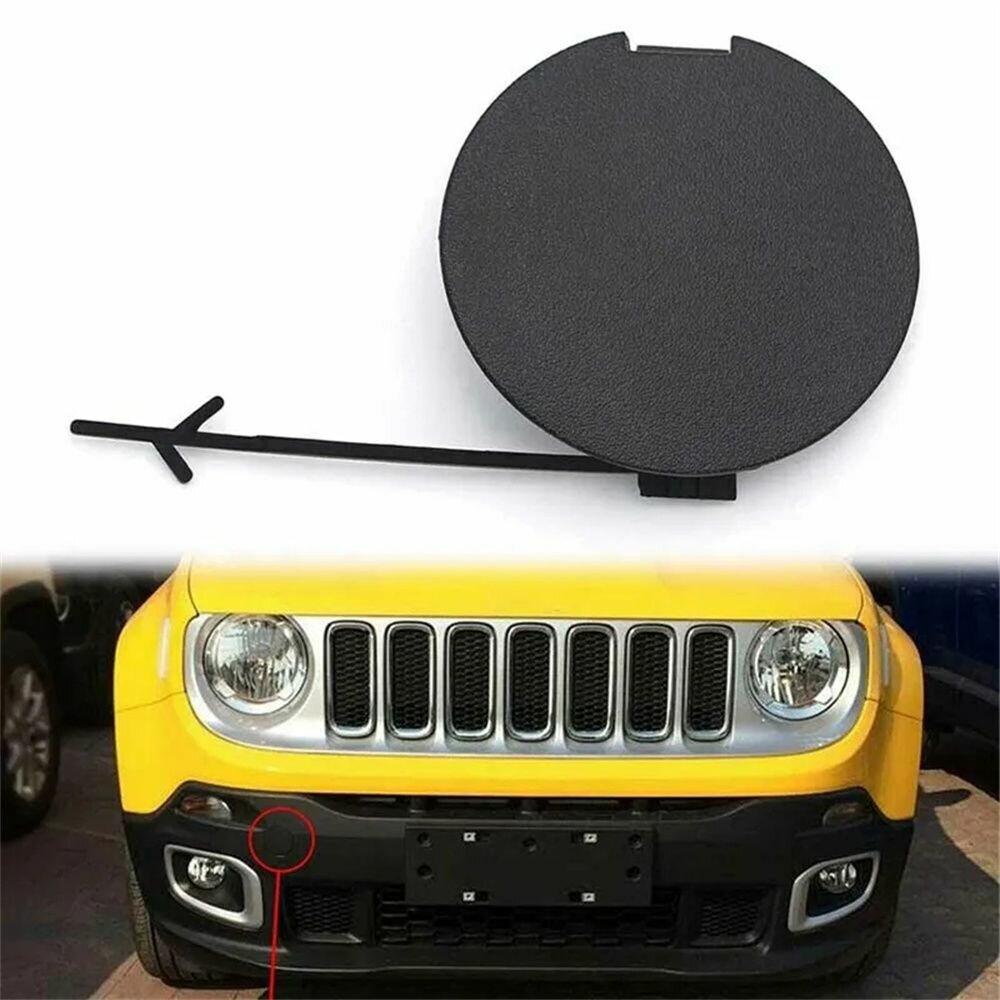 Крышка Проушины Буксировочного Крюка Переднего Бампера 5Xb38Lxhaa Для Jeep Renegade 2015-2020