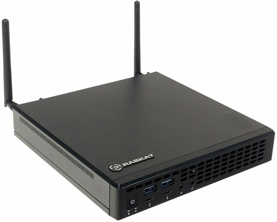 Мини-ПК Raskat Standart 507 (STANDART507116837) черный - Intel Core i5-10400, ядра: 6 x 2,9 ГГц, 8 ГБ DDR4, Intel UHD Graphics 630, SSD 240 ГБ, Windows 10 Pro