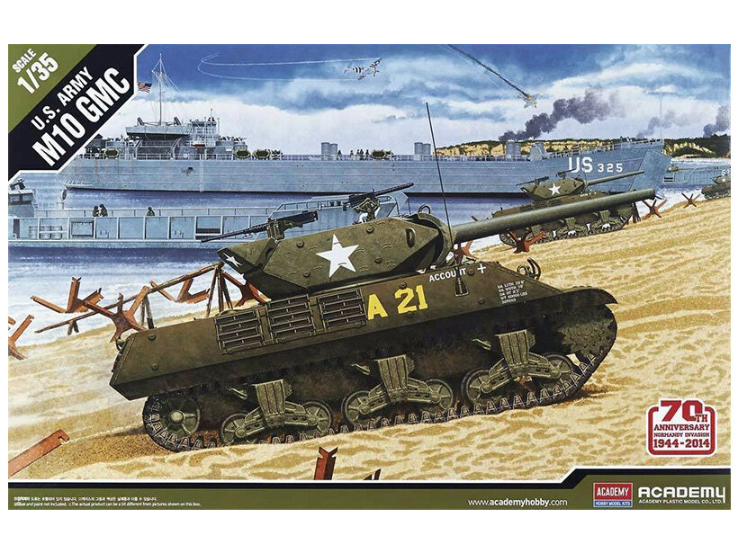 13288 Academy Американская САУ M10 GMC "Anniv.70 Normandy Invasion 1944" (1:35)