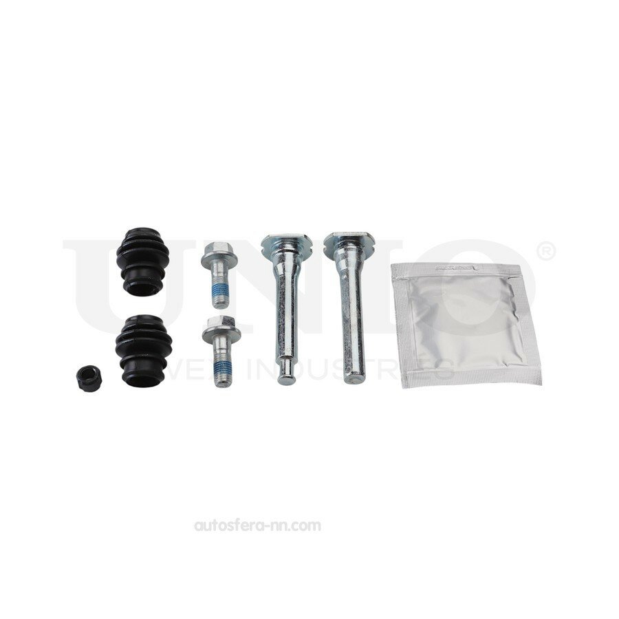 UNIO BRK30020 Комплект направляющих переднего/заднего тормозного суппорта Nissan X-Trail (T30, T32) 01-, Mitsubishi