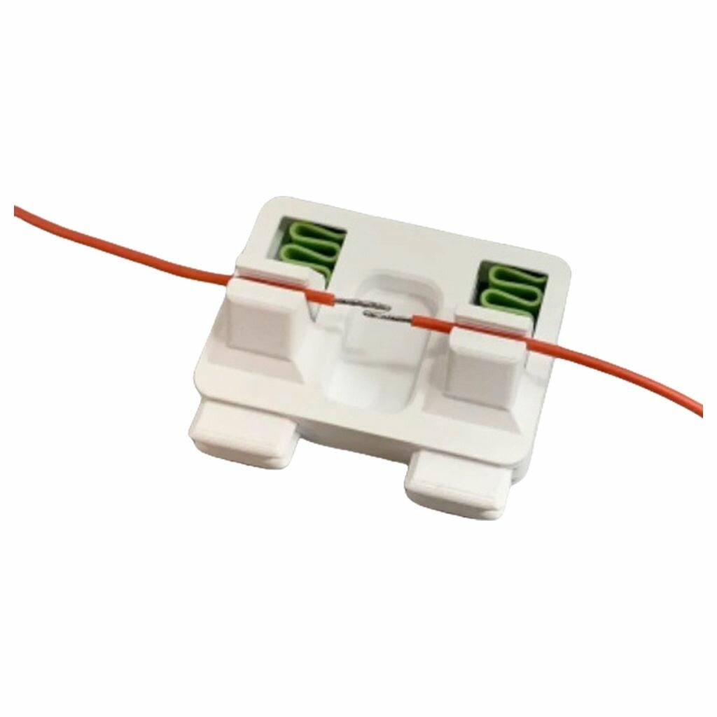 Сварочные принадлежности, Зажим для пайки проводов - белый, 1 набор