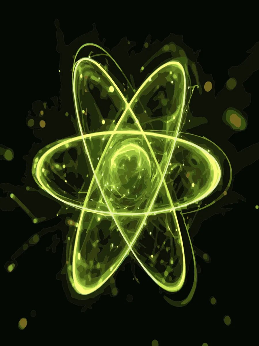 Картина по номерам 30x40 см физика