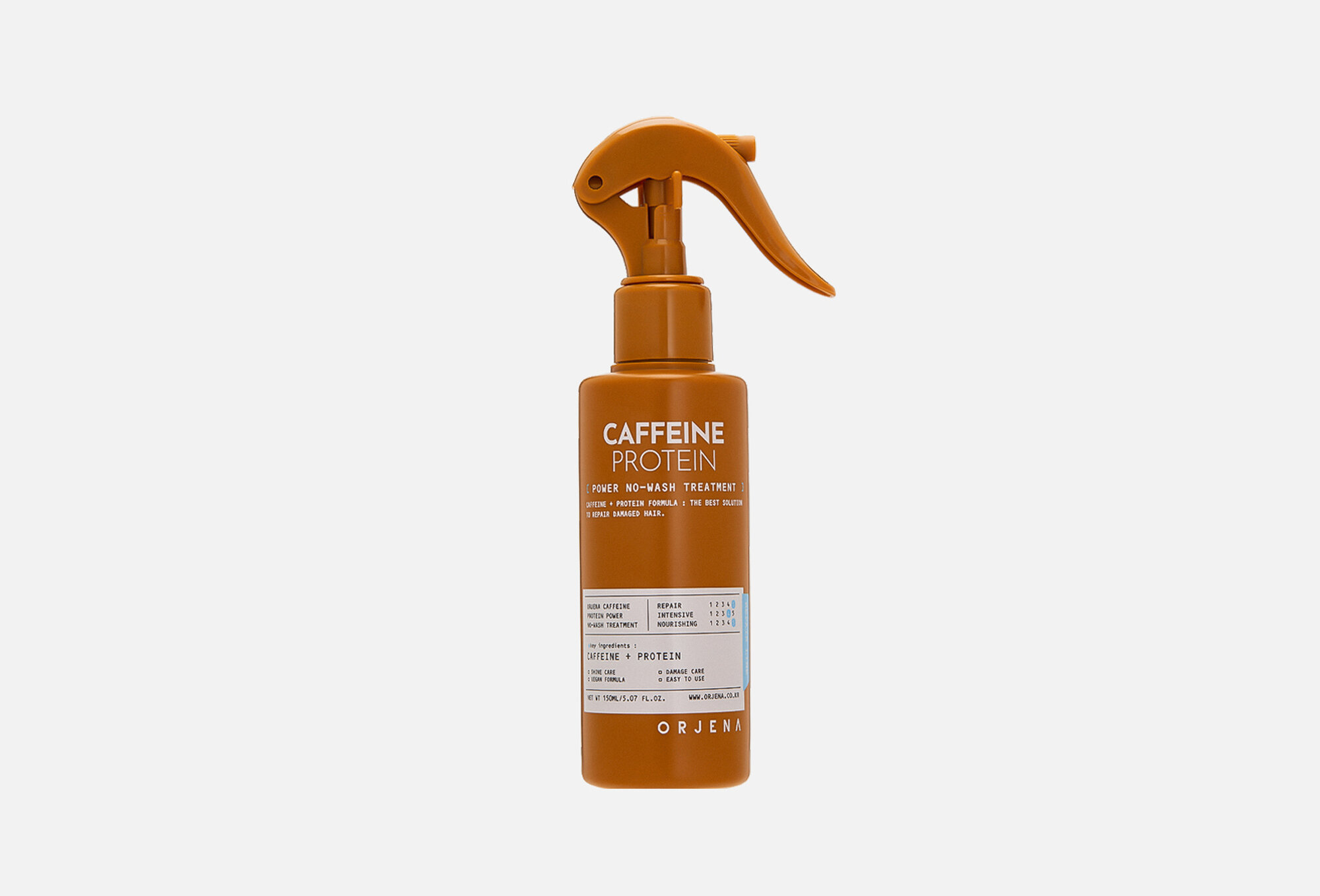 Несмываемая сыворотка для волос ORJENA Caffeine Protein Power No-Wash Treatment 150 мл