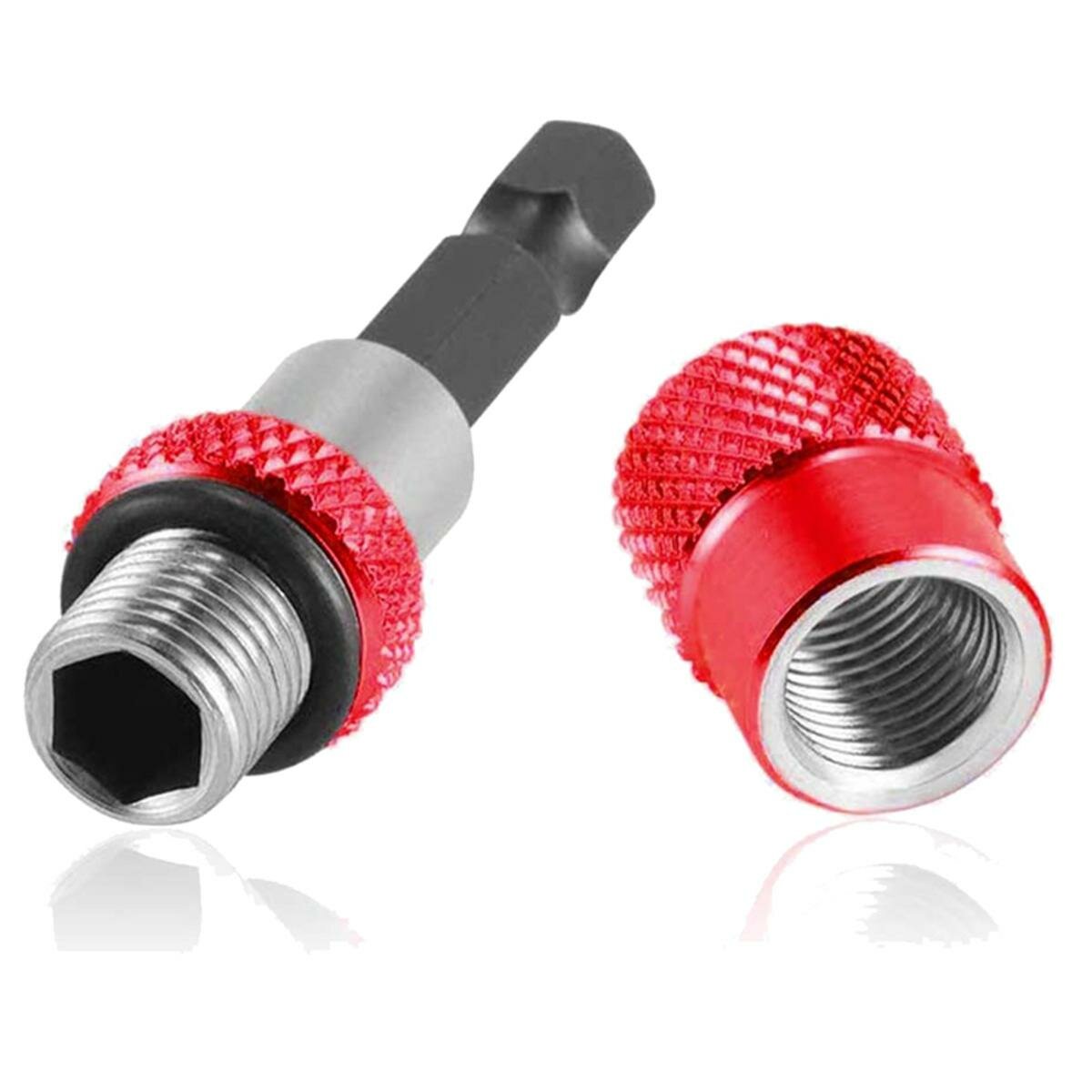 NAMUNY 2X 1/4 шестигранный хвостовик электрическая дрель магнитная отвертка держатель бит инструмент предел магнетизма регулируемый удлинитель