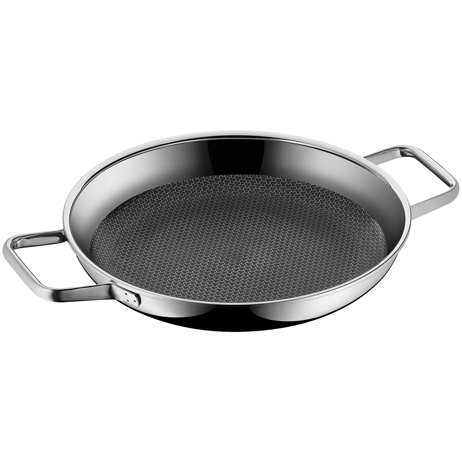 Сковорода с антипригарным покрытием WMF Profi Resist, 28 см, нержавеющая сталь 18/10 Cromargan, 3201000359