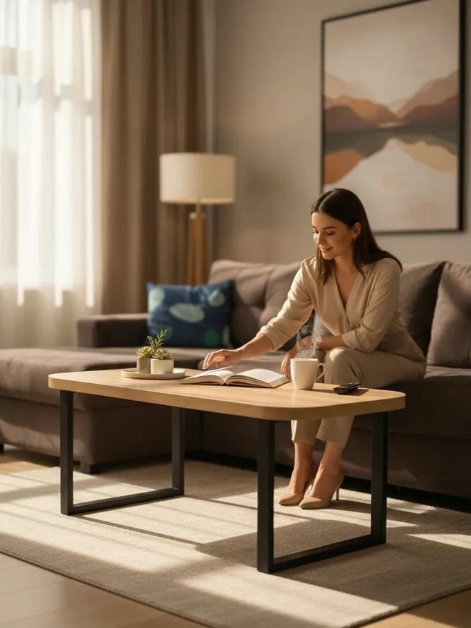 Подстолье для журнального столика Oxford , Опора мебельная в стиле лофт , опора для прикроватной тумбы