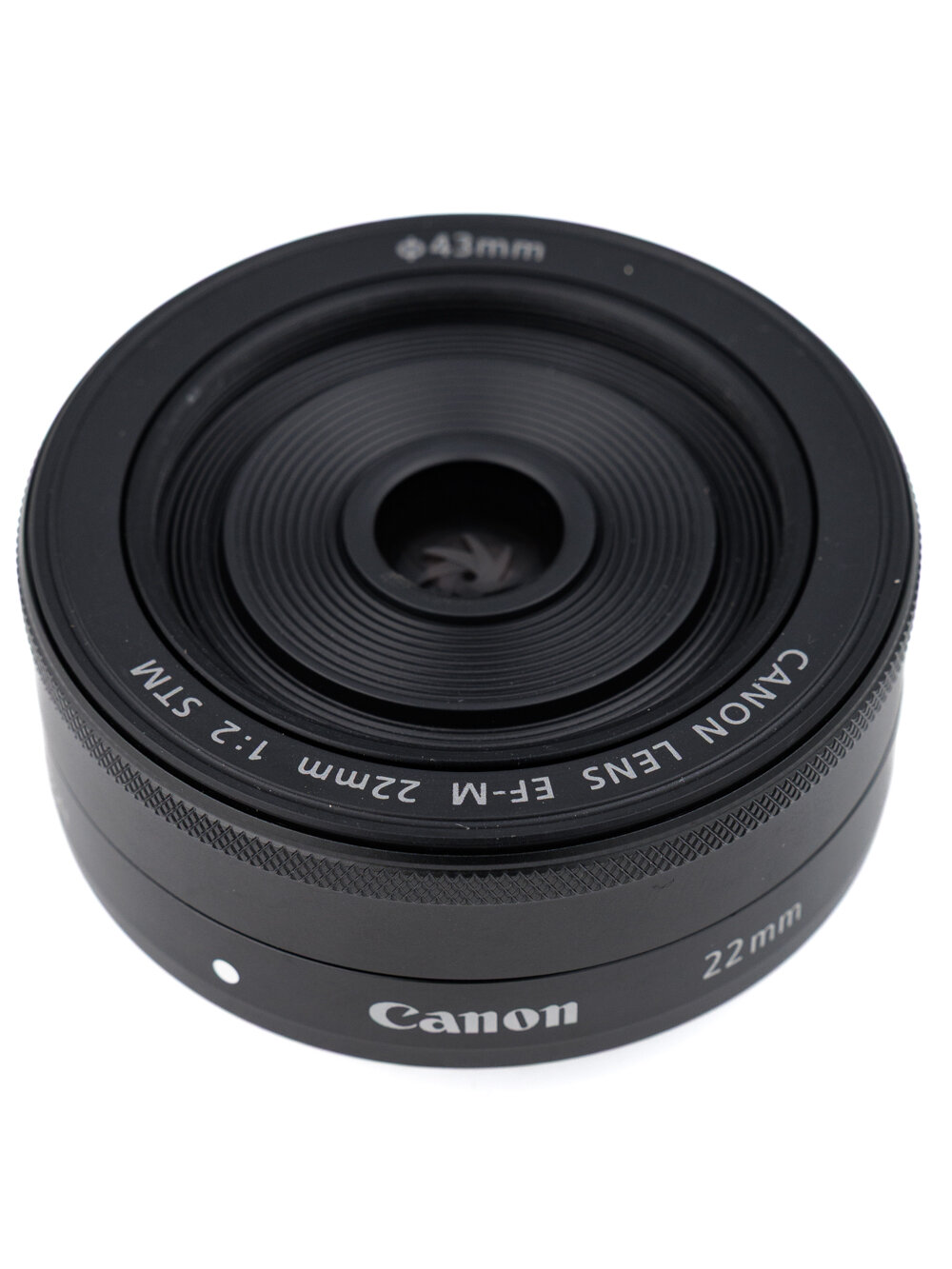 Объектив Canon EF-M 22mm f/2 STM, черный