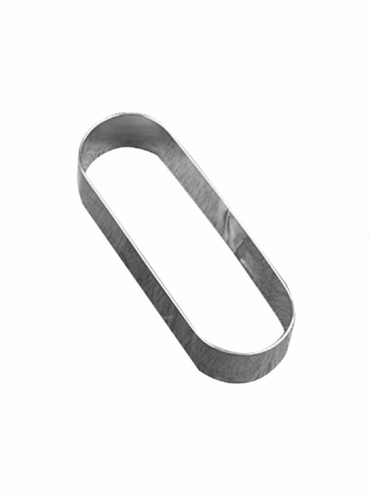 1 овальный прямоугольный батончик для мусса-200х40х25 мм