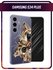Чехол на Samsung Galaxy S24 Plus / Самсунг S24 Plus с принтом "Любопытный кот", ...