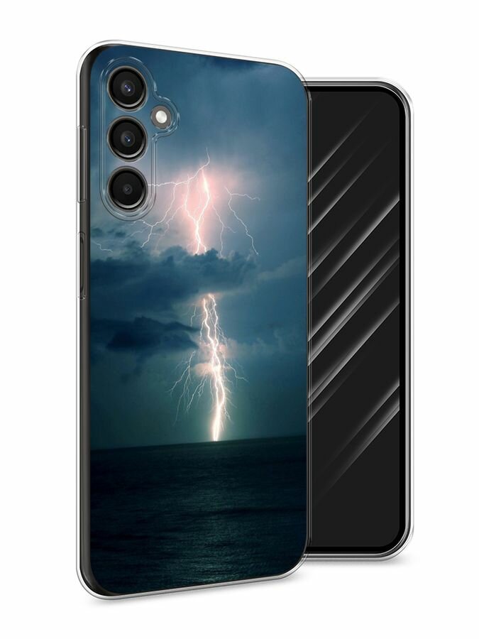 Чехол на Samsung Galaxy A24 / Самсунг Галакси A24 с принтом "Молния 1"