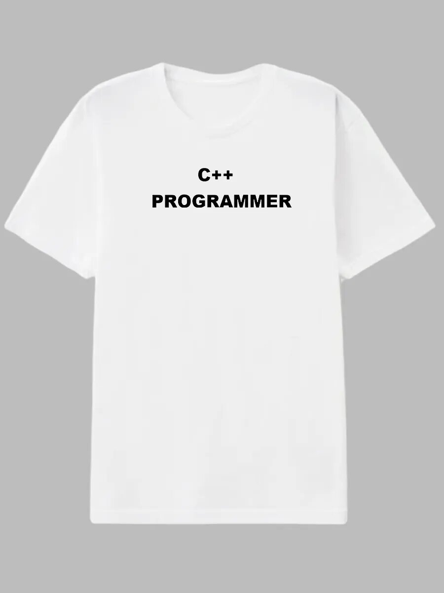 Футболка программист