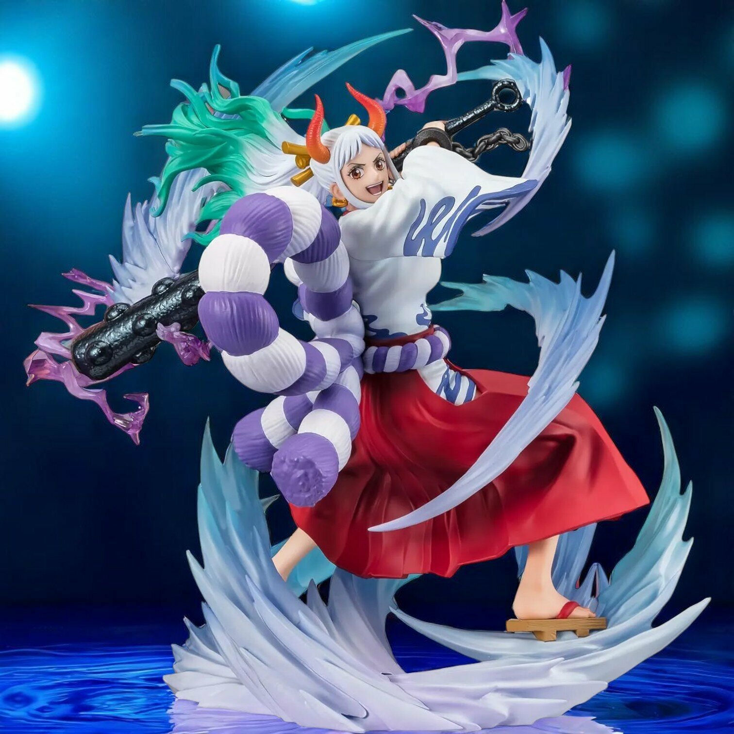 Фигурка Ямато атакует "Ван-Пис" от Bandai, коллекционная, 20 см