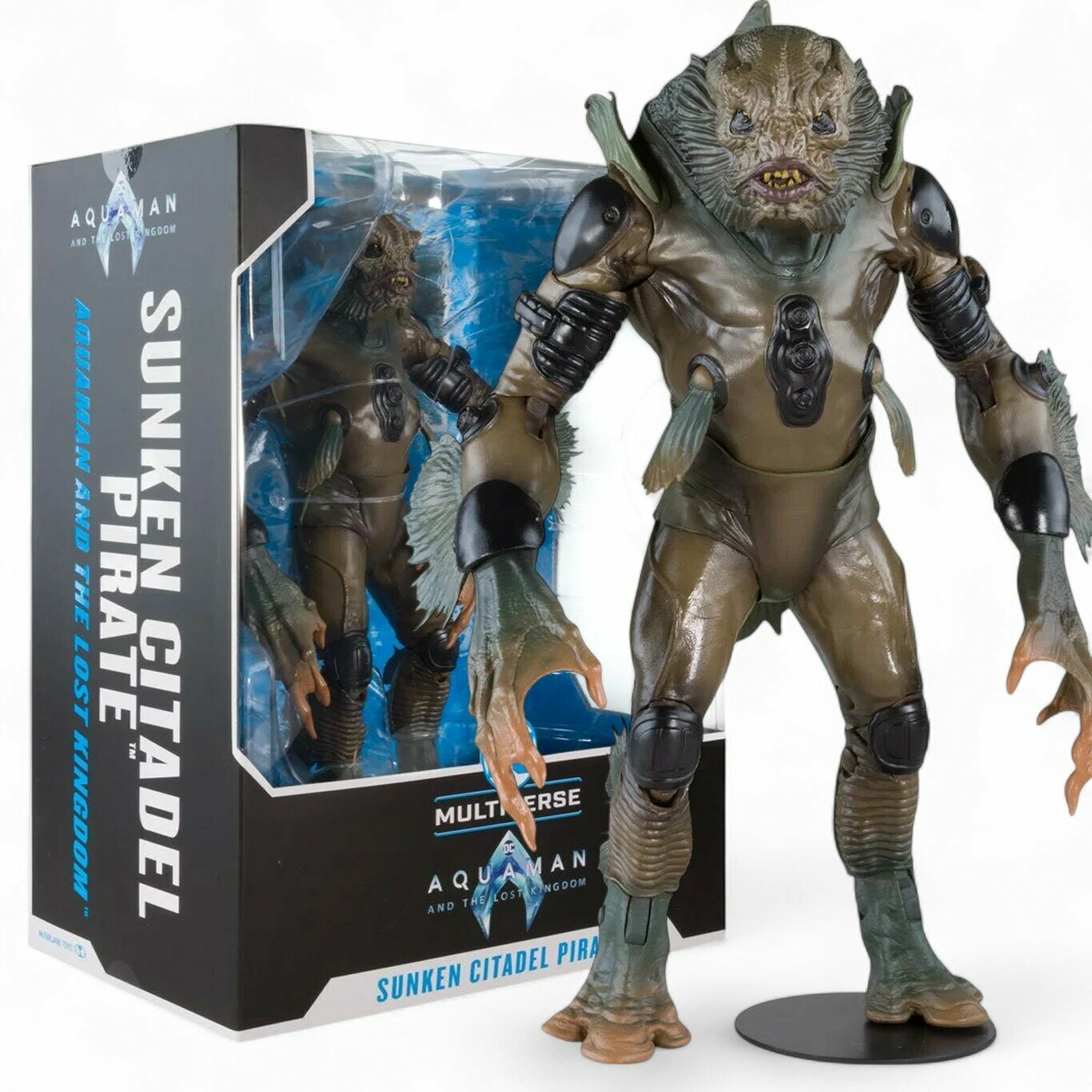 Фигурка коллекционная Пират Затонувшей цитадели "Аквамен 2" 30 см от McFarlane Toys