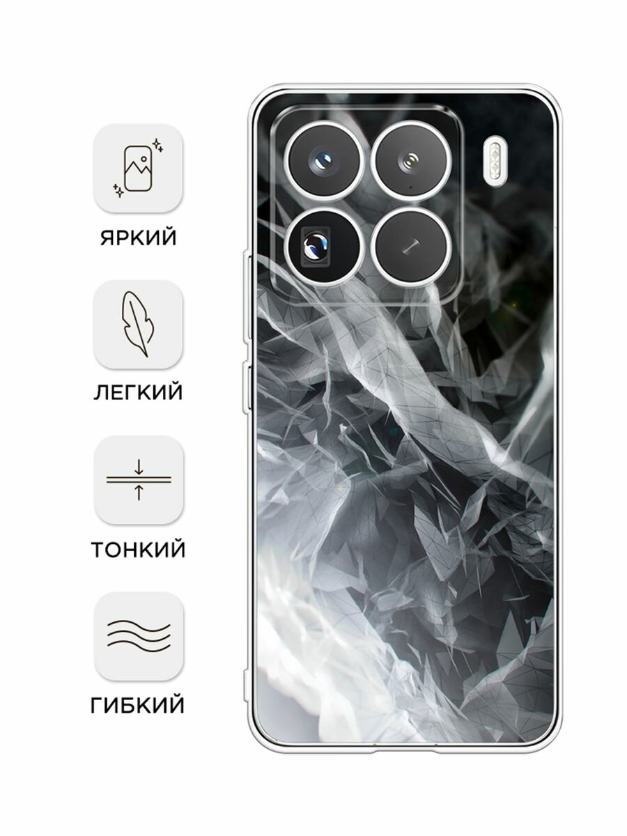 Чехол на Xiaomi 15 Pro / Сяоми 15 Про с принтом "Абстракция 9" — фото 1