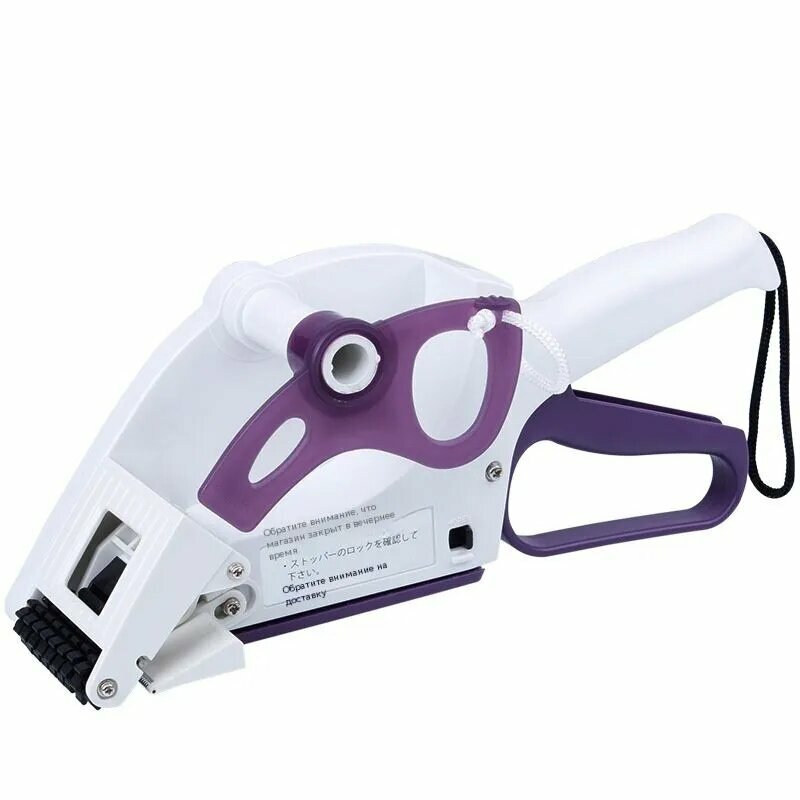 Полуавтоматическая самоклеящаяся ручная этикетировочная машина для круглых бутылок, подходящая для плоской этикетки ценника