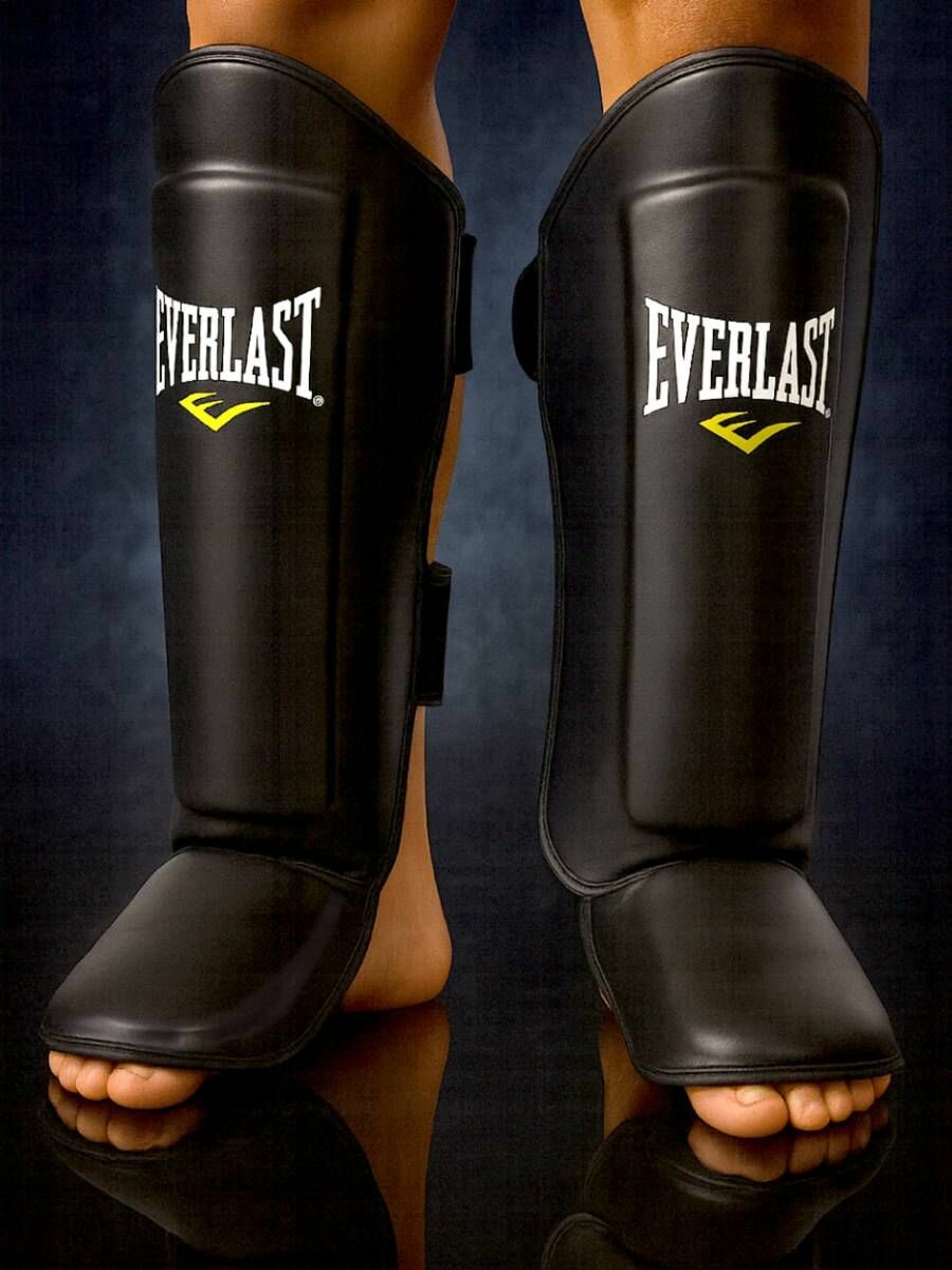 Щитки для единоборств защита голеностопа Everlast