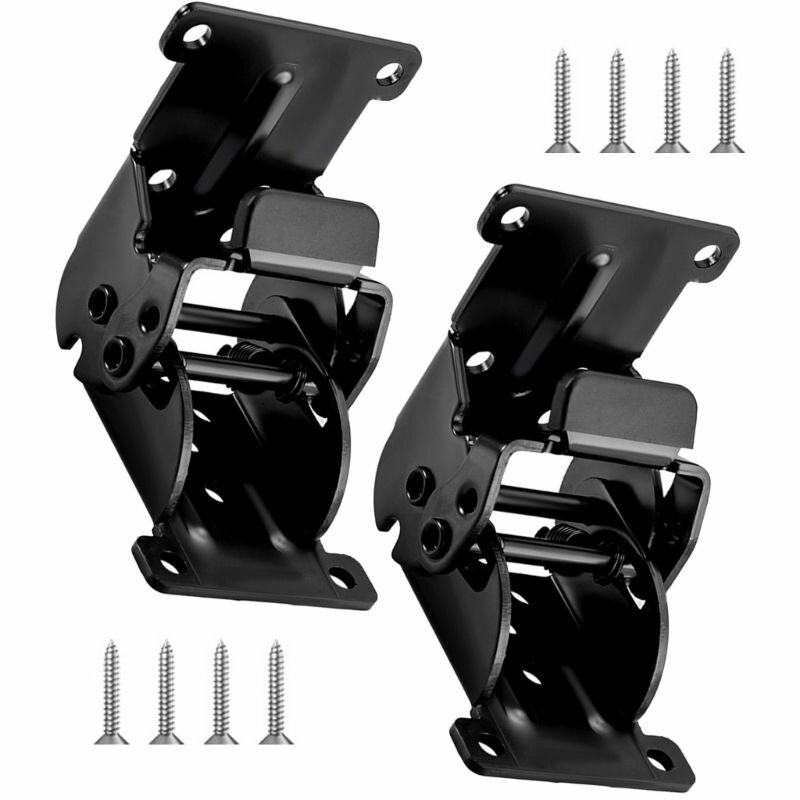 2 самоблокирующиеся откидные петли на 90 градусов-черный