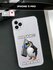 Чехол на Apple iPhone 11 Pro / Айфон 11 Про с принтом "Алло, бизнес?", прозрачны...