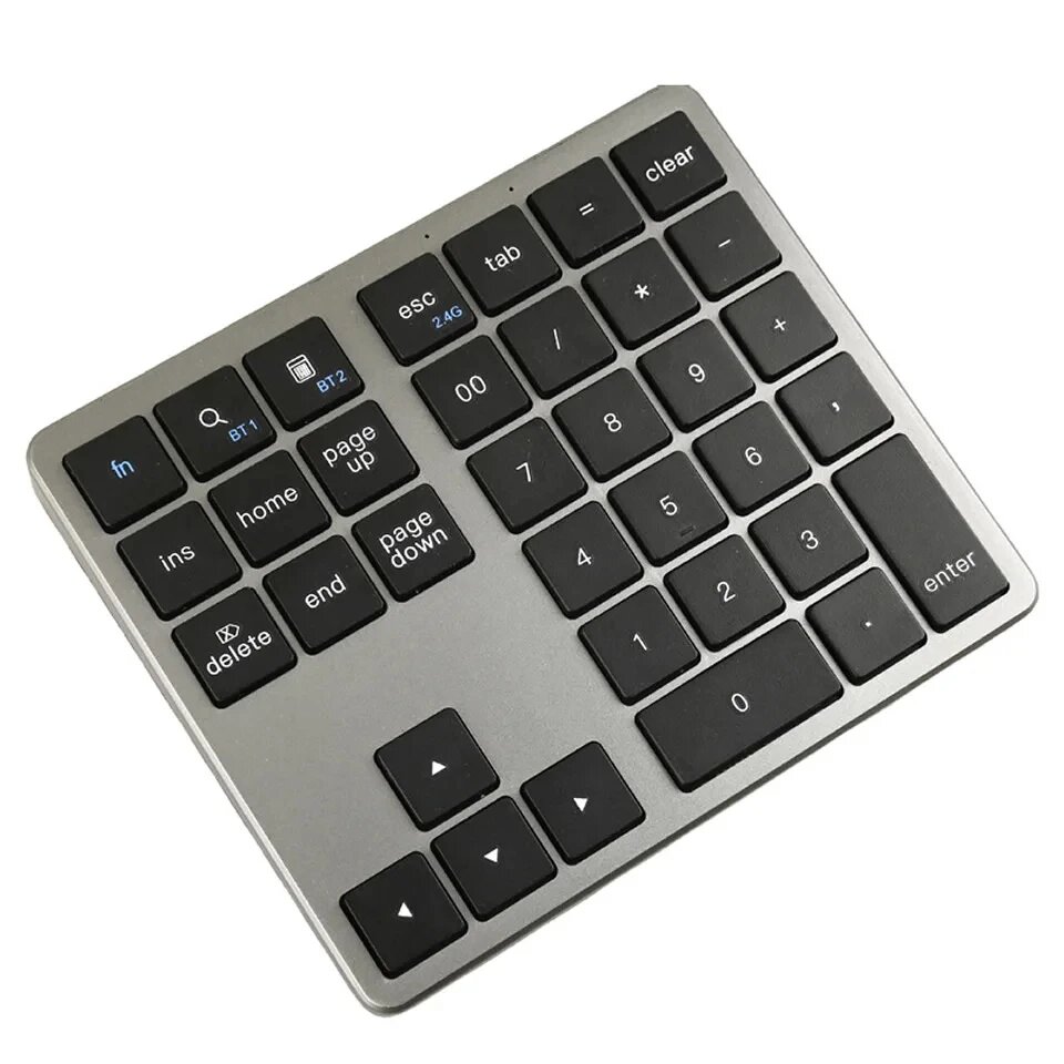 Беспроводная цифровая клавиатура beyour K35, Gray
