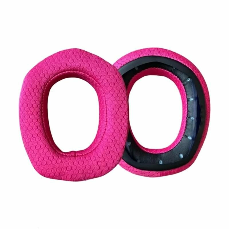 Дышащие амбушюры для G435, розово-красный