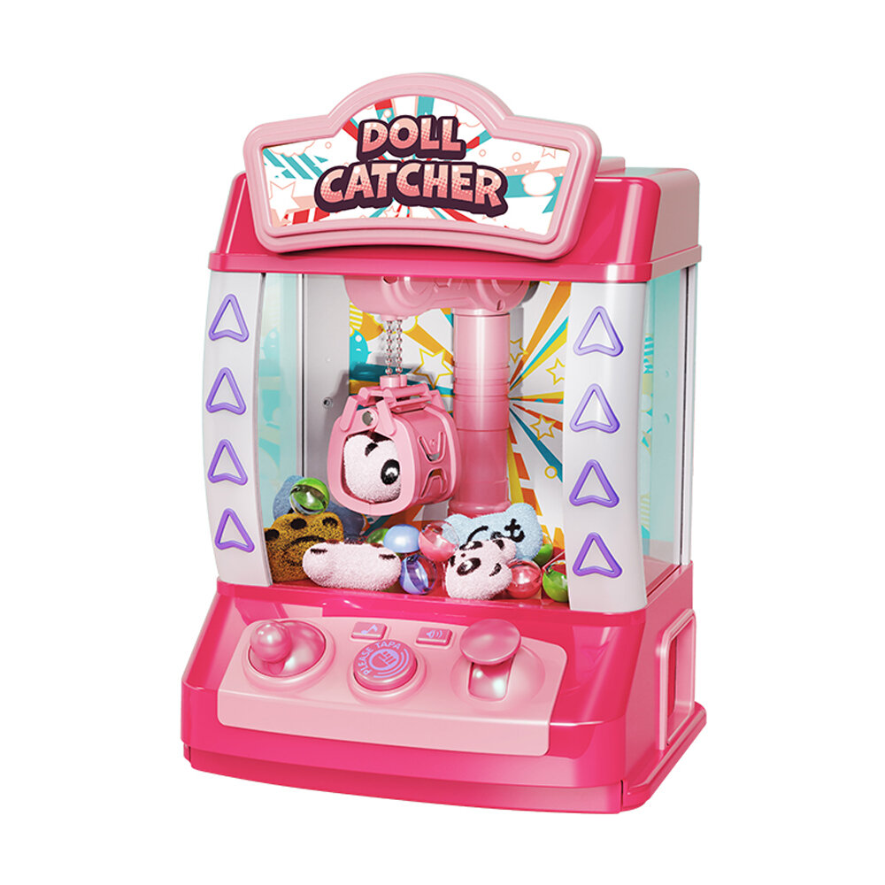 Когтевой автомат для детей, домашний игровой автомат, раздатчик конфет и призов с LED подсветкой и регулируемым звуком для мальчиков и девочек