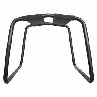 Стул для секса Body Bouncer, черно-серый, нейлон, металл, 52 см x 48 см x 38 см A3
