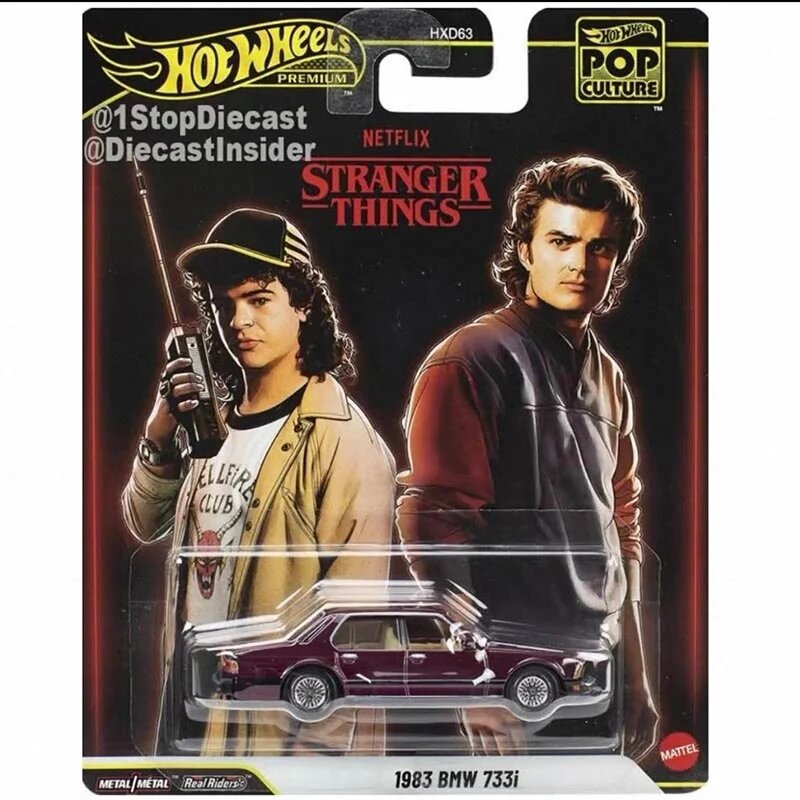 Hot Wheels коллекция 1:64 Nissan Skyline Stranger Things BMW Lincoln, Бордовый