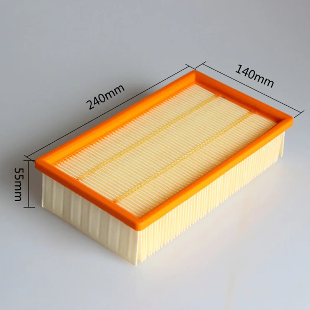 240*140*55 мм фильтры, комплект сменных плоских фильтров для Hilti VC 20U VC 40U UM LF 4, аксессуары для пылесоса, as picture