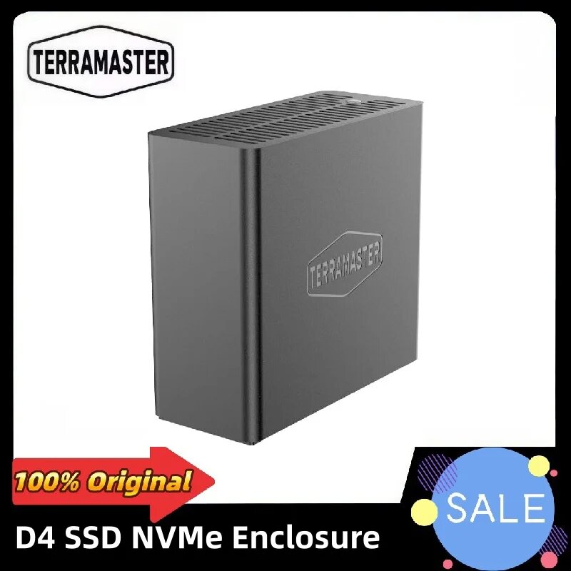 TERRAMASTER D4 SSD NVMe корпус для 4х M.2 NVMe 2280