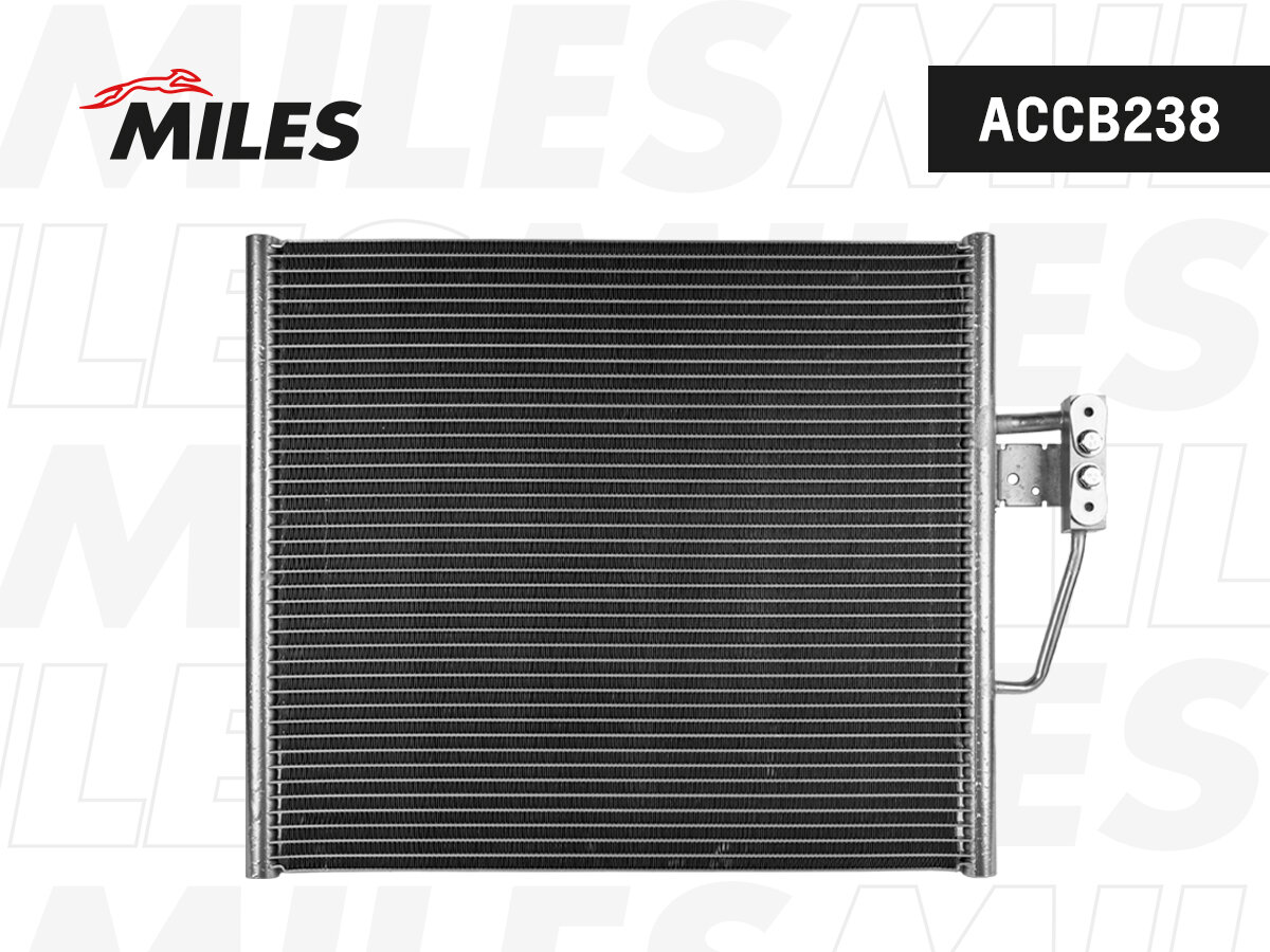 MILES Конденсер (радиатор кондиционера) BMW E39 2.0-4.0 97-08