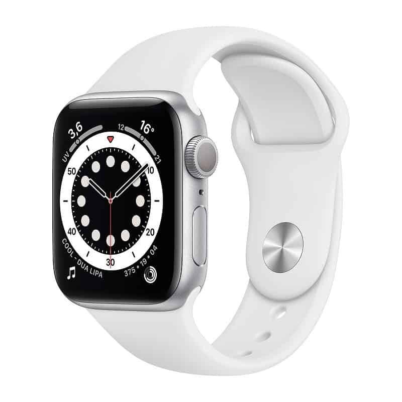 A pple Watch Series 6 44 мм Aluminium Case GPS RU, Серебристый