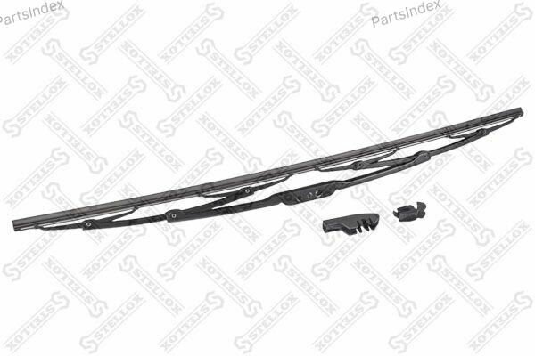 Щётка стеклоочистителя универсальная каркасная 530mm/21' Audi, Fiat, Ford, Honda, STELLOX 121530SX