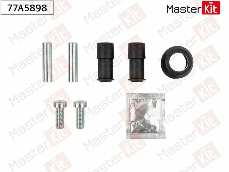 Комплект направляющих тормозного суппорта Volkswagen PASSAT (3B3) 2000 - 2005, MASTERKIT 77A5898
