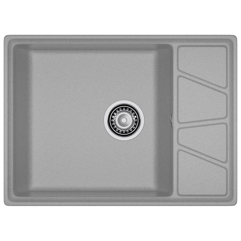 Кухонная мойка GranFest VERTEX 680L, серый