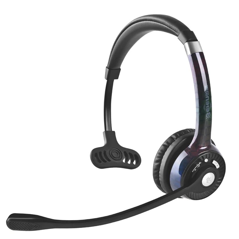 BT201 Беспроводная Bluetooth-гарнитура с микрофоном и чатом Шум вызова Для привода колл-центра Офисные студенческие музыкальные наушники