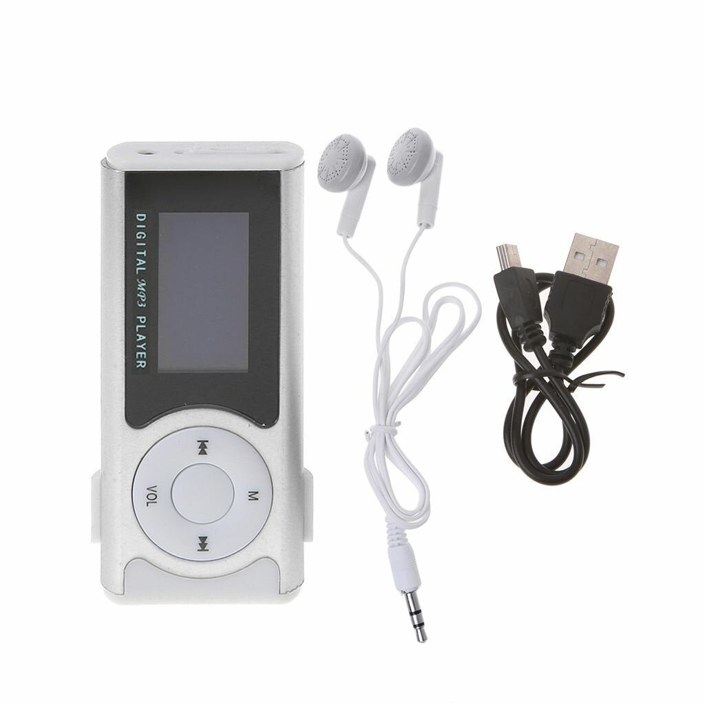 Мини USB алюминиевый MP3 плеер с экраном 32ГБ