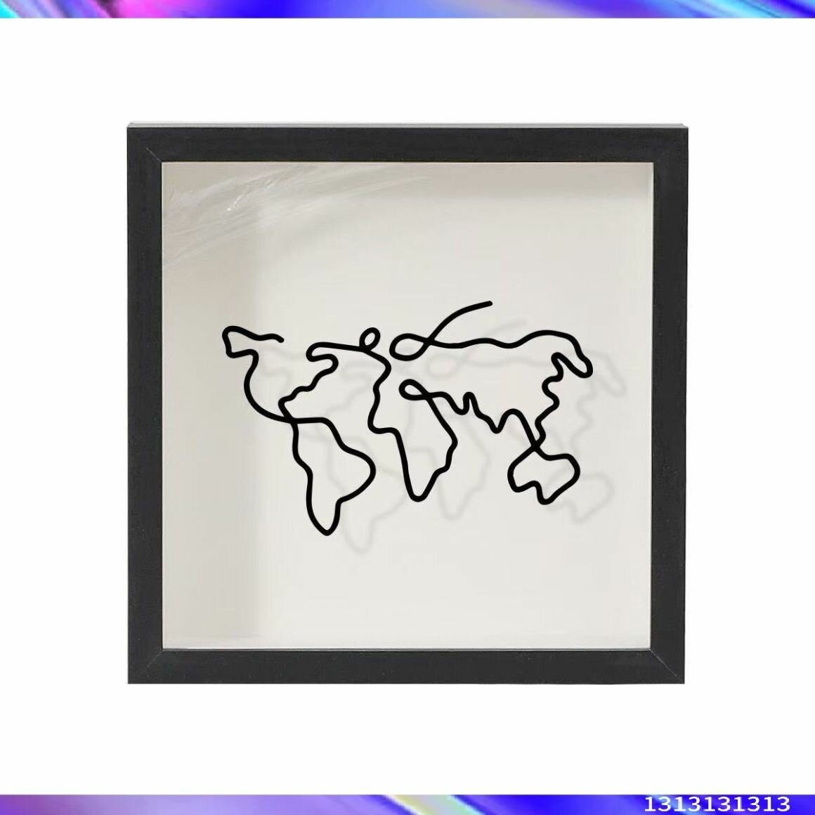 Эксклюзивная рамка 15x15 см для памятных билетов и открыток