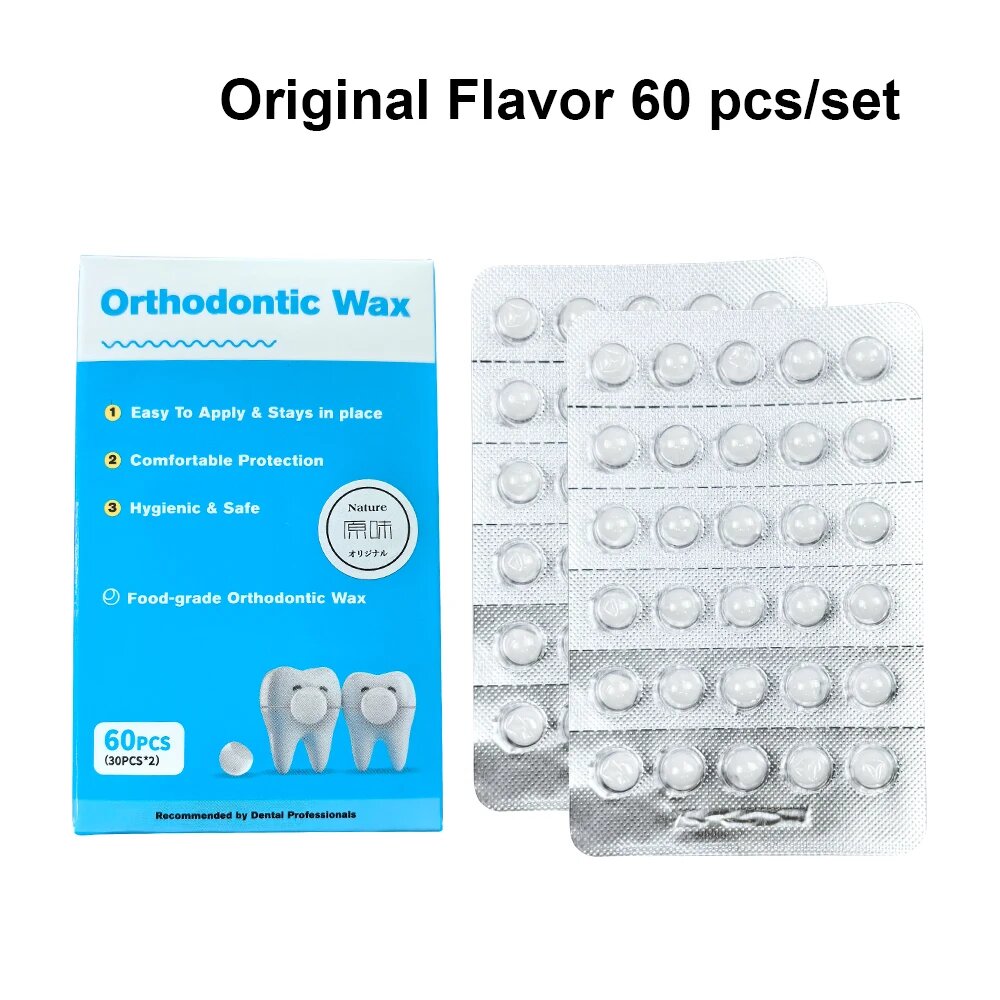 YOUYA DENTAL ортодонтический воск для брекетов 60 шт. original flavor