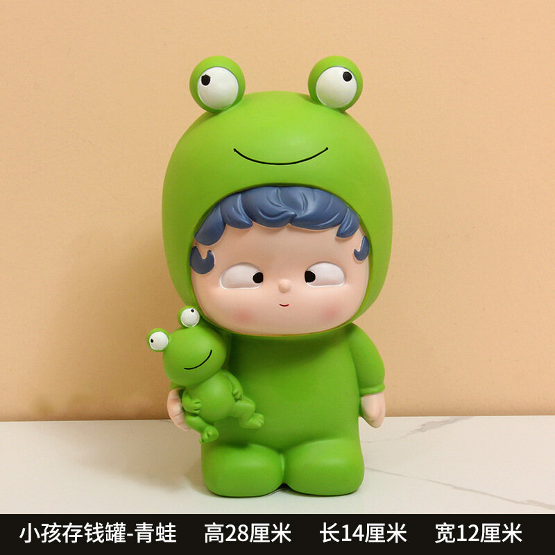 Креативная мультяшная милая копилка для дома, большая емкость, копилка для монет, хранение ключей, украшение, подарок для сбережений