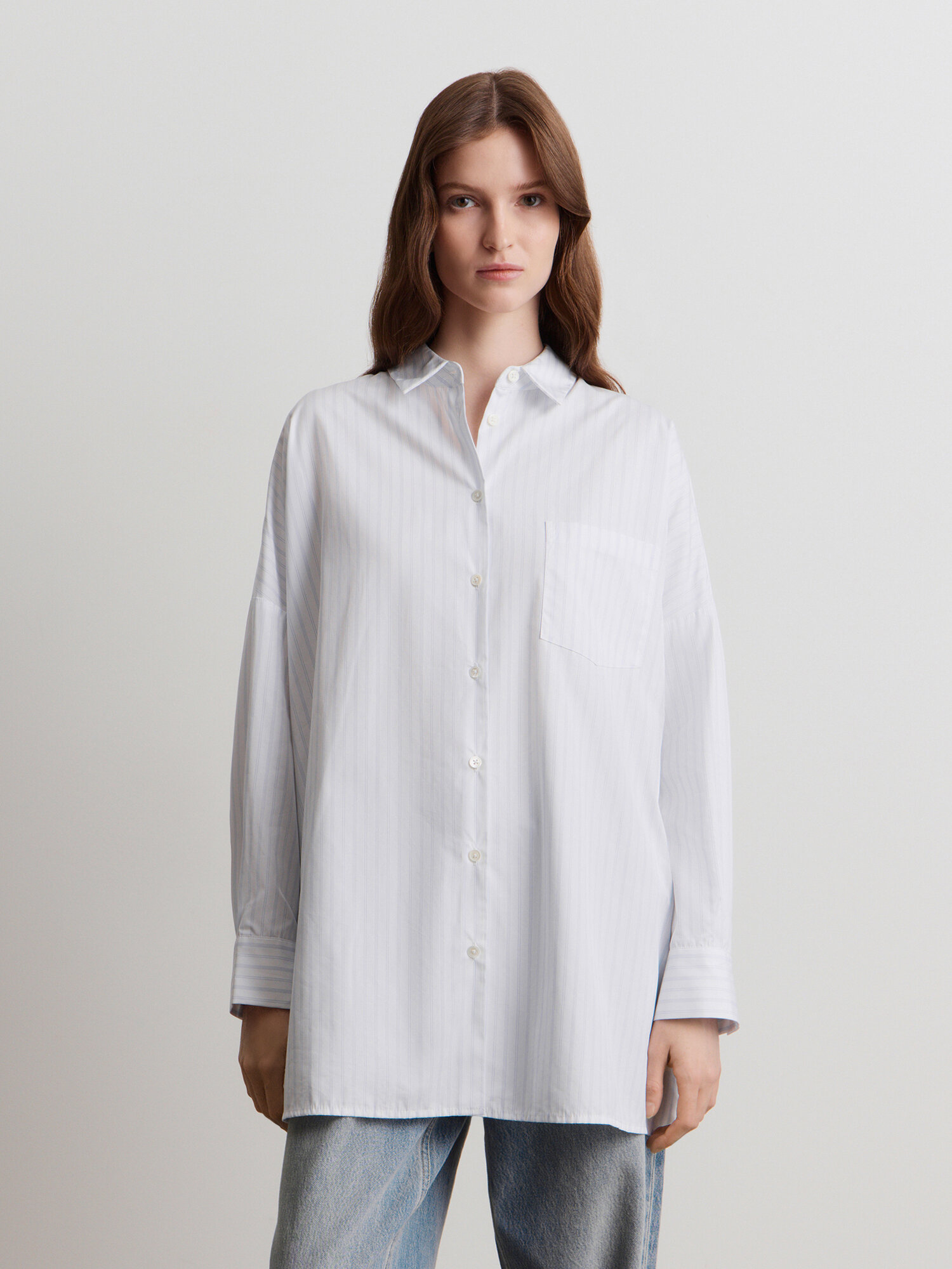 Рубашка в полоску