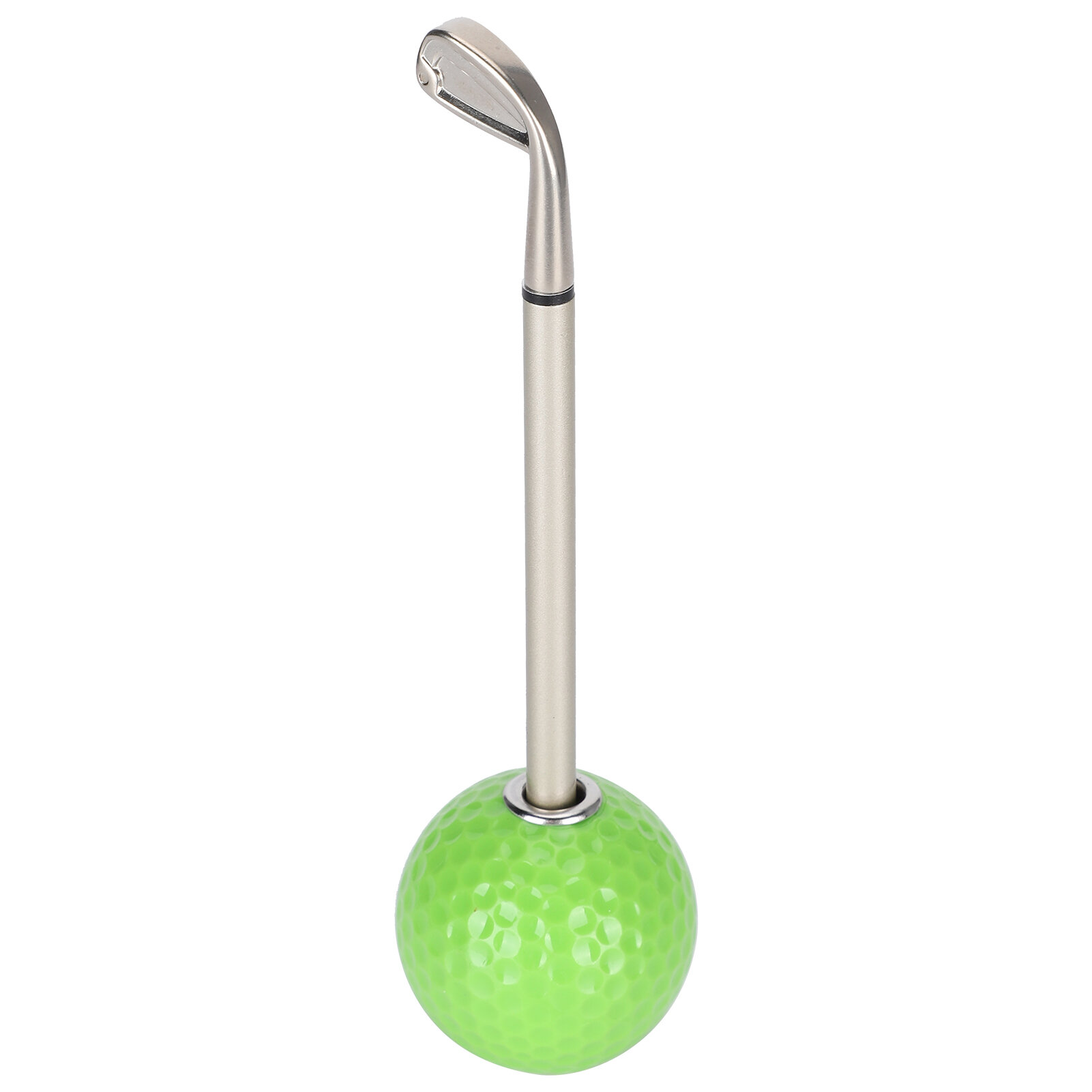 Golf Pens Decorations Office Desk MultiFunction Pen Holding Stand with Ball Design(Green )