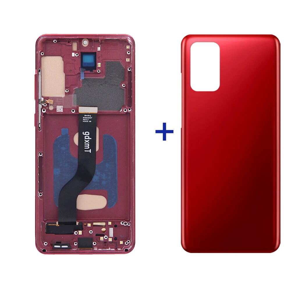 Дисплейный модуль (LCD+тачскрин) для Samsung S20 Plus (G985, G985F, G985F/DS) – Red Frame Cover