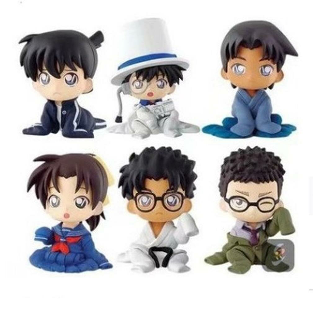 6 шт. Фигурка Конана Детективы Игрушка Четвертое Поколение