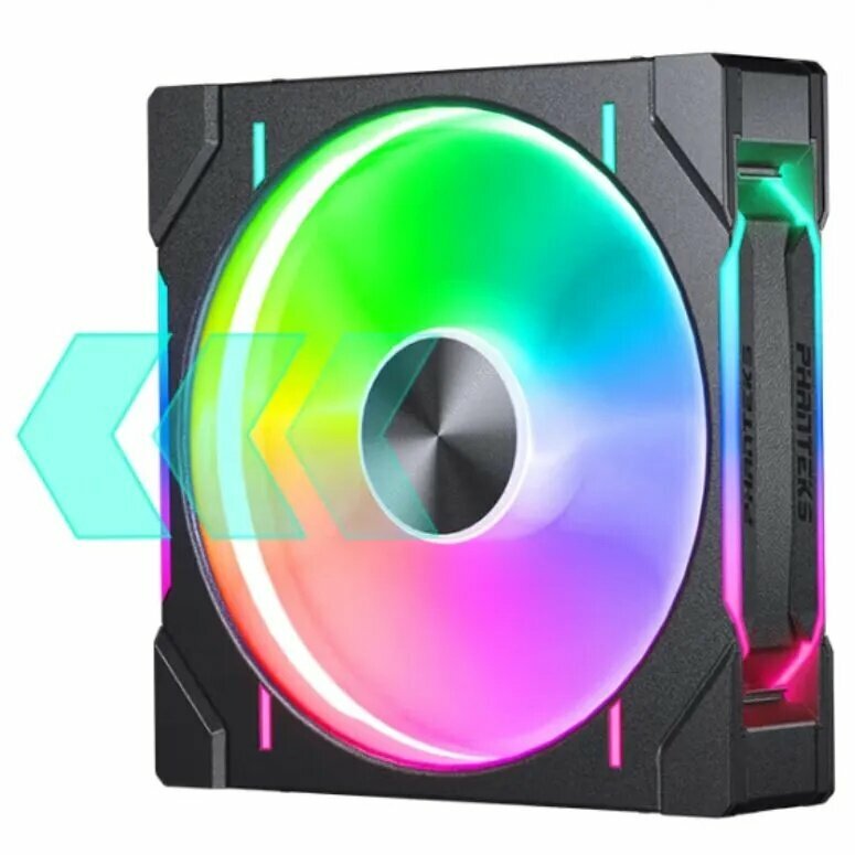 PHANTEKS D30 140-мм вентилятор из строительного блока, черный
