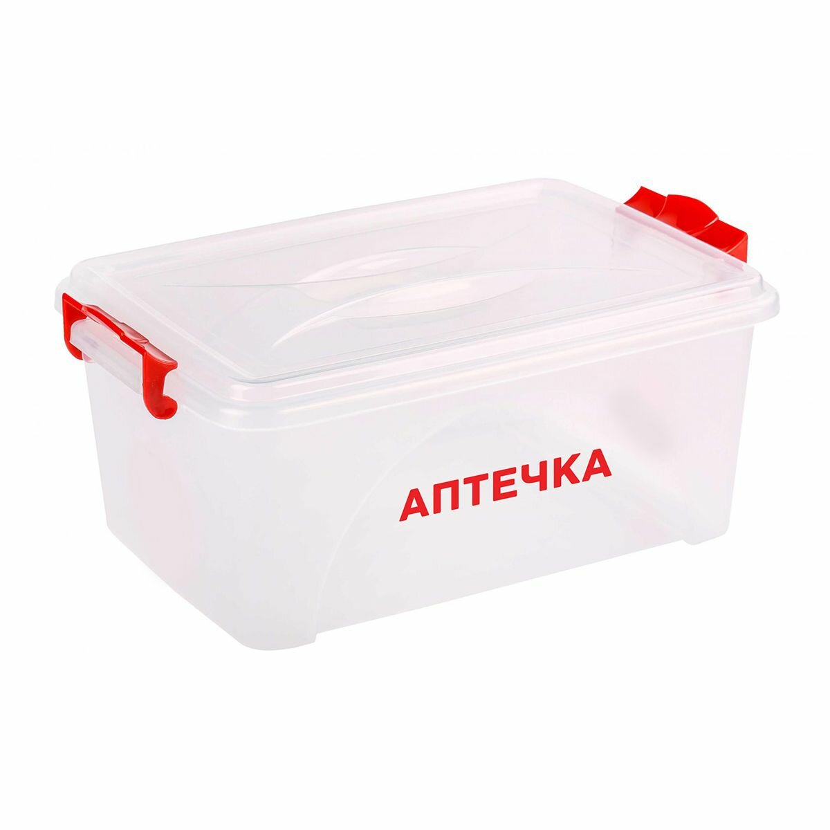 Контейнер Альтернатива аптечка, прямоугольный, 7.5 л, с ручками