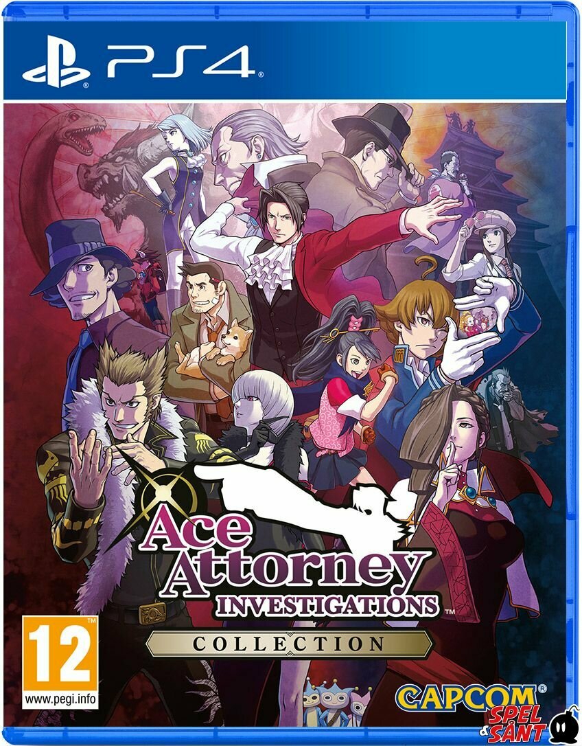 Игра Ace Attorney Investigations Collection для PS4 (английская версия)